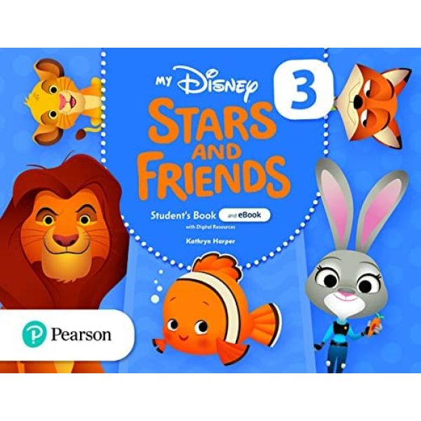 My Disney Stars and Friends 3 rojo Student's Book with eBook and ...