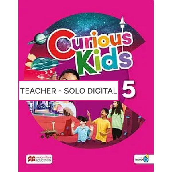 Curious Kids Level 5 Digital Teacher's Book with Teacher's App